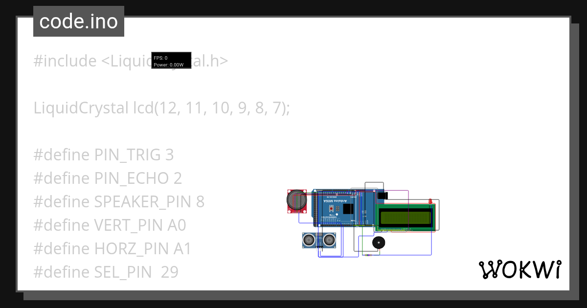 abstandmesser.ino + menu - Wokwi ESP32, STM32, Arduino Simulator