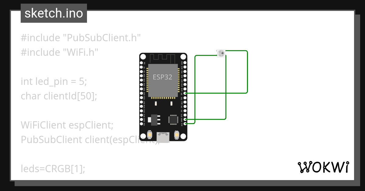 Project 293 - Wokwi ESP32, STM32, Arduino Simulator