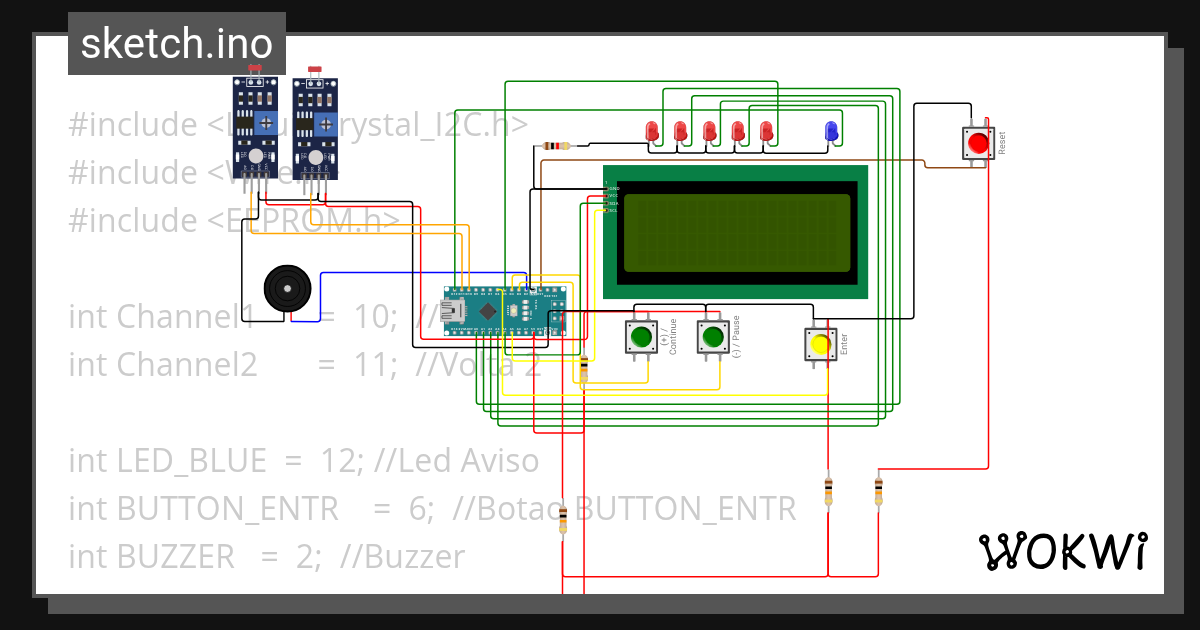 Lap Counter 2004 OK Copy (6) - Wokwi ESP32, STM32, Arduino Simulator