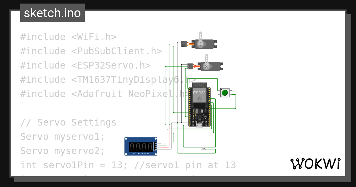 Woe Machine Wokwi Esp32 Stm32 Arduino Simulator 4495