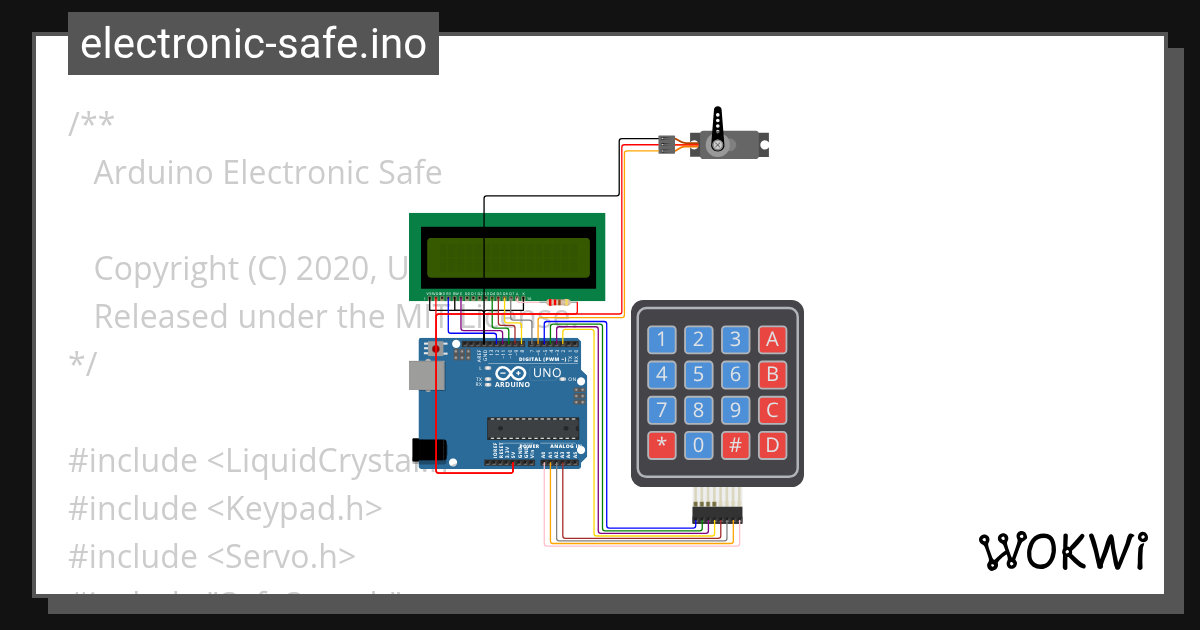electronic-safe.ino Copy (2) - Wokwi ESP32, STM32, Arduino Simulator