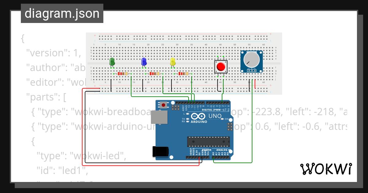 Meelad | Arduino OOP - PushButton Class - Wokwi ESP32, STM32, Arduino Simulator