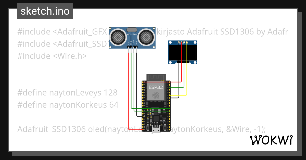 Kokeilu Wokwi Esp32 Stm32 Arduino Simulator 