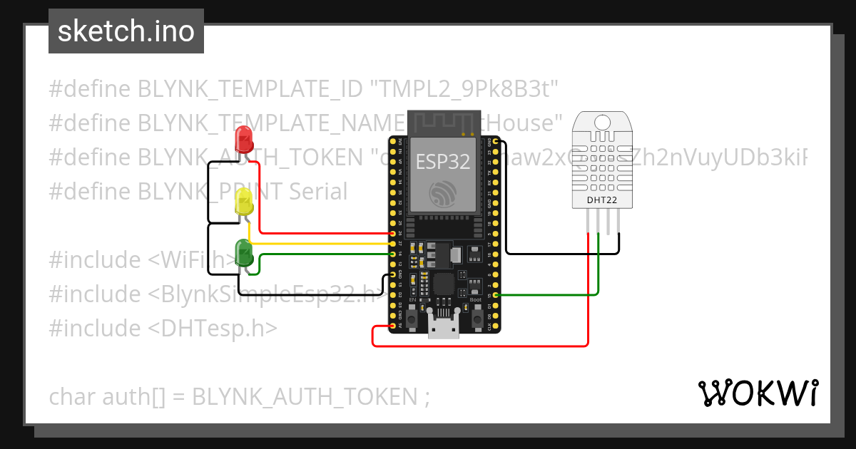 SmartHouse VF - Wokwi ESP32, STM32, Arduino Simulator
