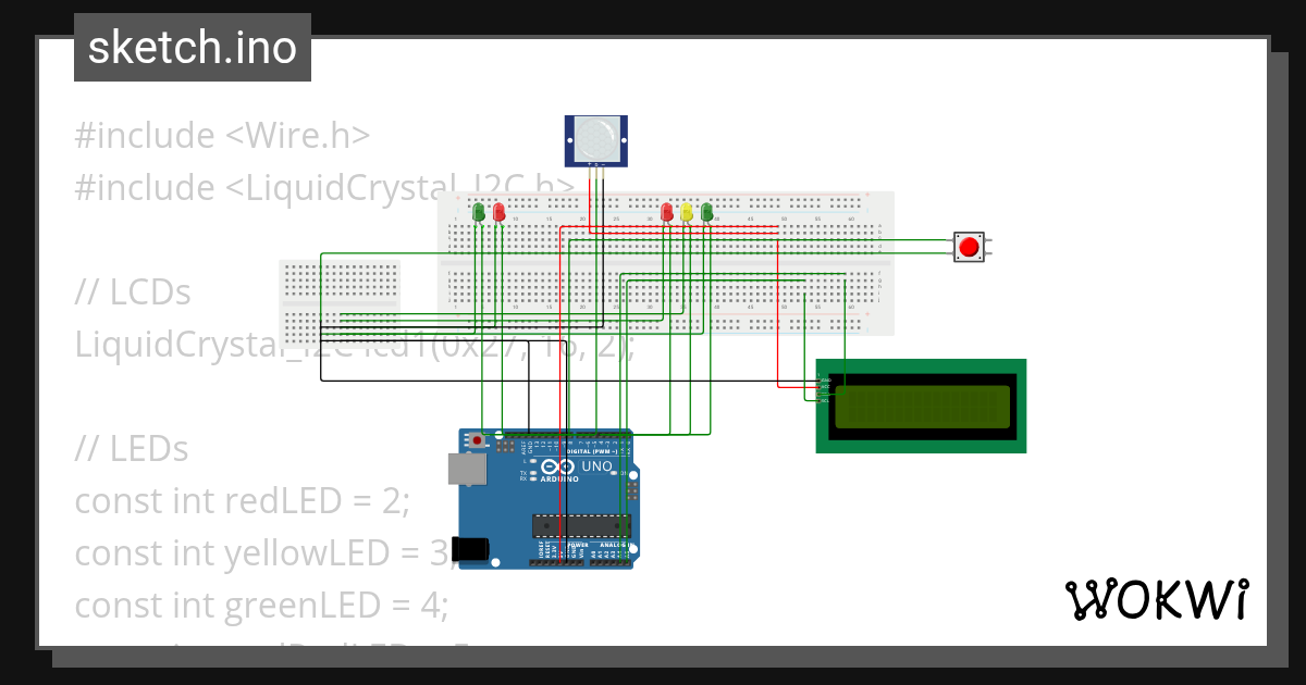 trafficlight - Wokwi ESP32, STM32, Arduino Simulator