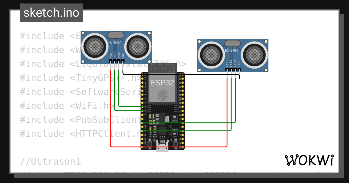 Trashbin Wokwi Esp32 Stm32 Arduino Simulator 1080
