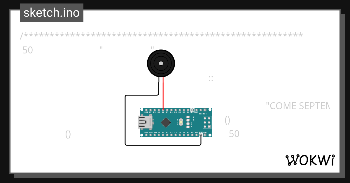 Come September By Arvind Wokwi Esp32 Stm32 Arduino Simulator 2164