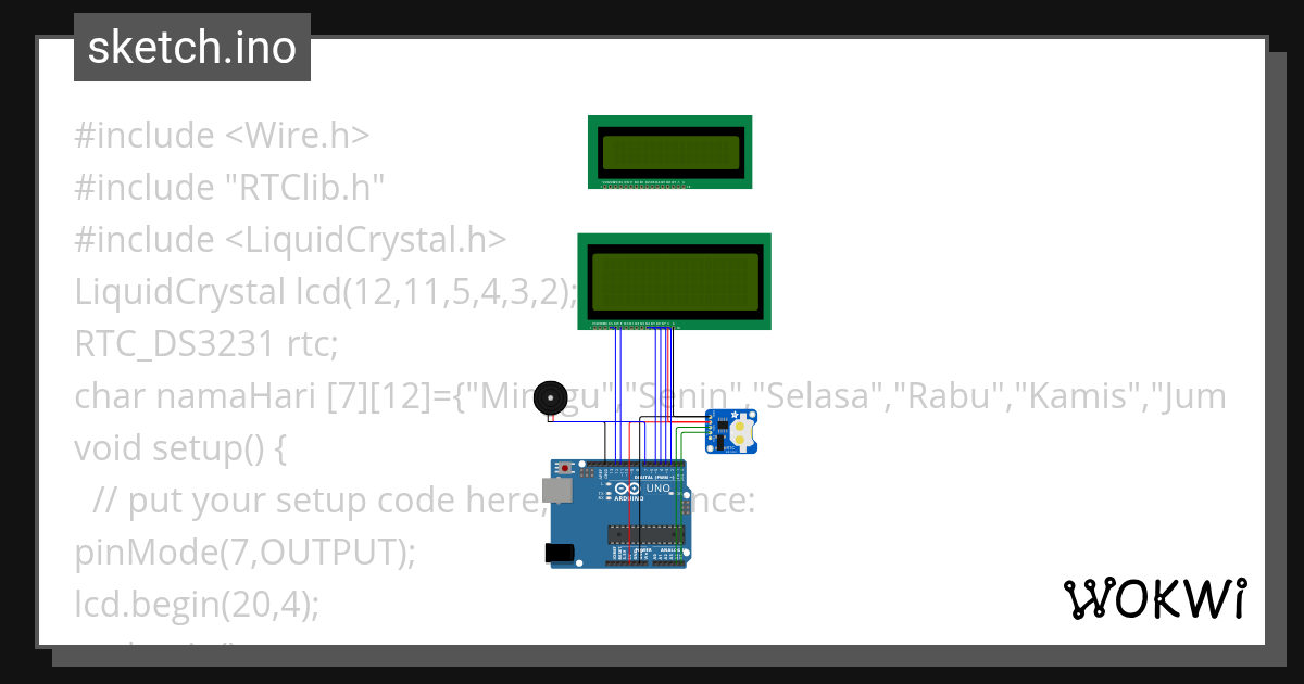 Roti Spikoe - Wokwi ESP32, STM32, Arduino Simulator