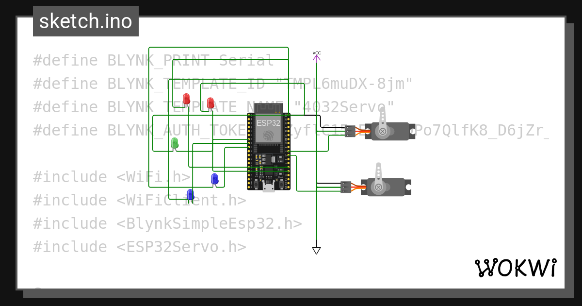 กลางภาค Wokwi Esp32 Stm32 Arduino Simulator
