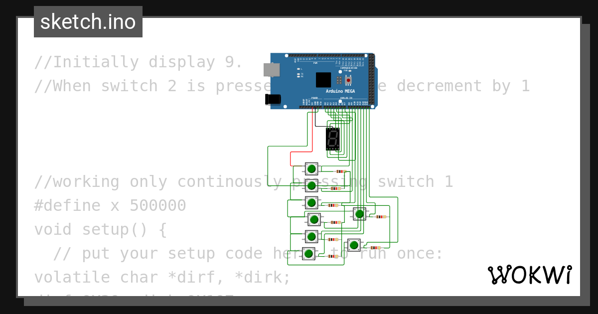 7segset7q7 Wokwi Esp32 Stm32 Arduino Simulator 9488