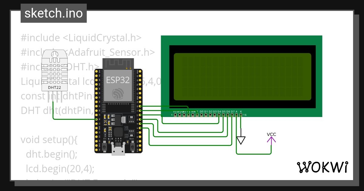 Accurate Temprature Sensor Wokwi Esp32 Stm32 Arduino Simulator 4406