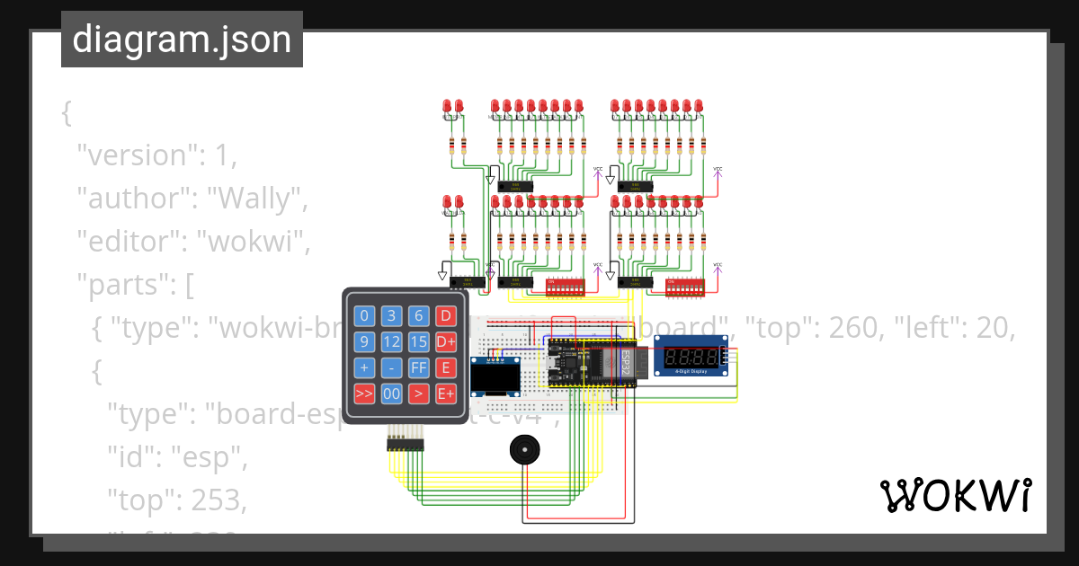 Wokwi - Online ESP32, STM32, Arduino Simulator