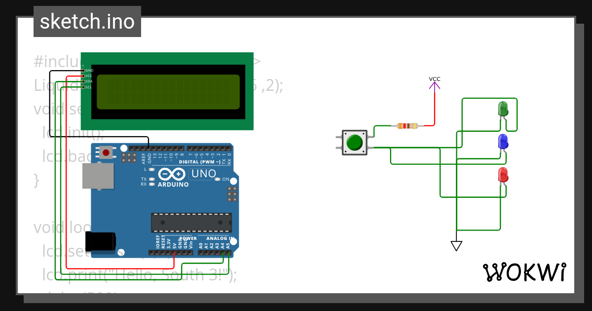 ITE 400 Activity 1 - Wokwi ESP32, STM32, Arduino Simulator ITE 400 Activity 1 - Wokwi ESP32, STM32, Arduino Simulator