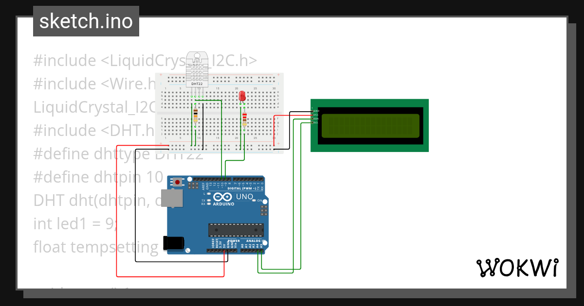 งานอุณหภูมิ Wokwi Esp32 Stm32 Arduino Simulator 0195