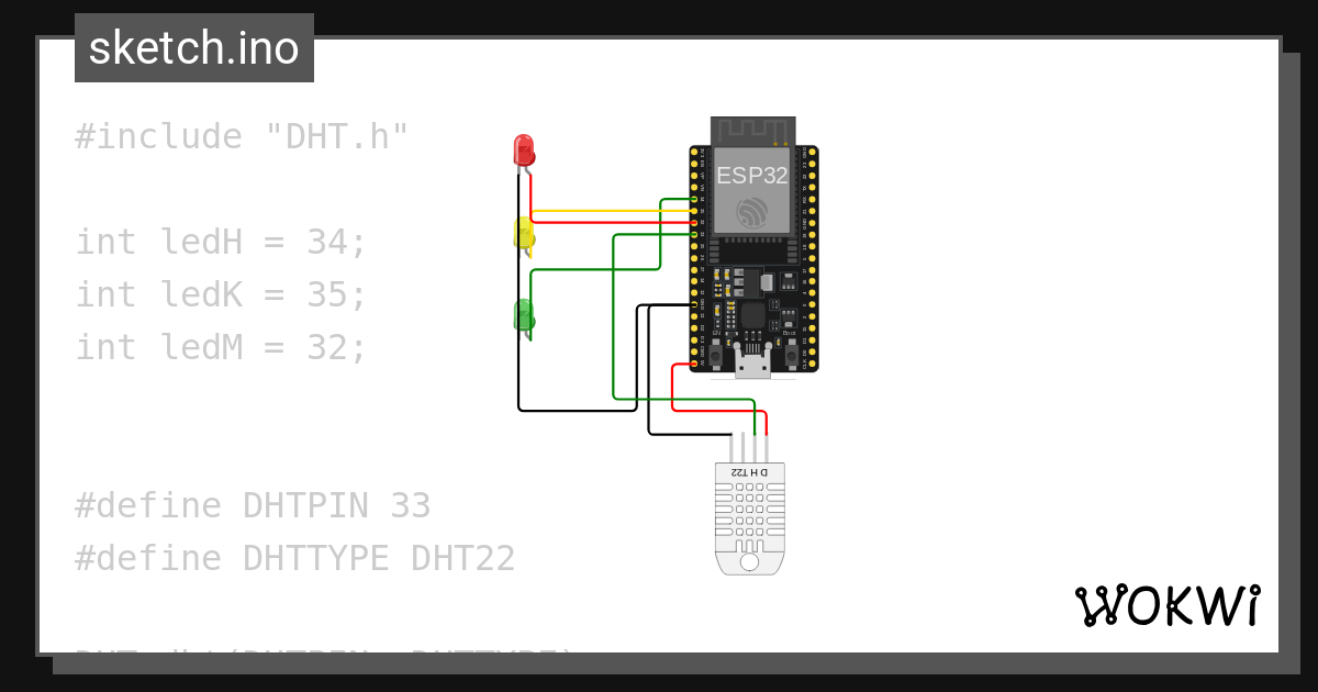 Dht 22 Sensor Wokwi Esp32 Stm32 Arduino Simulator 2196