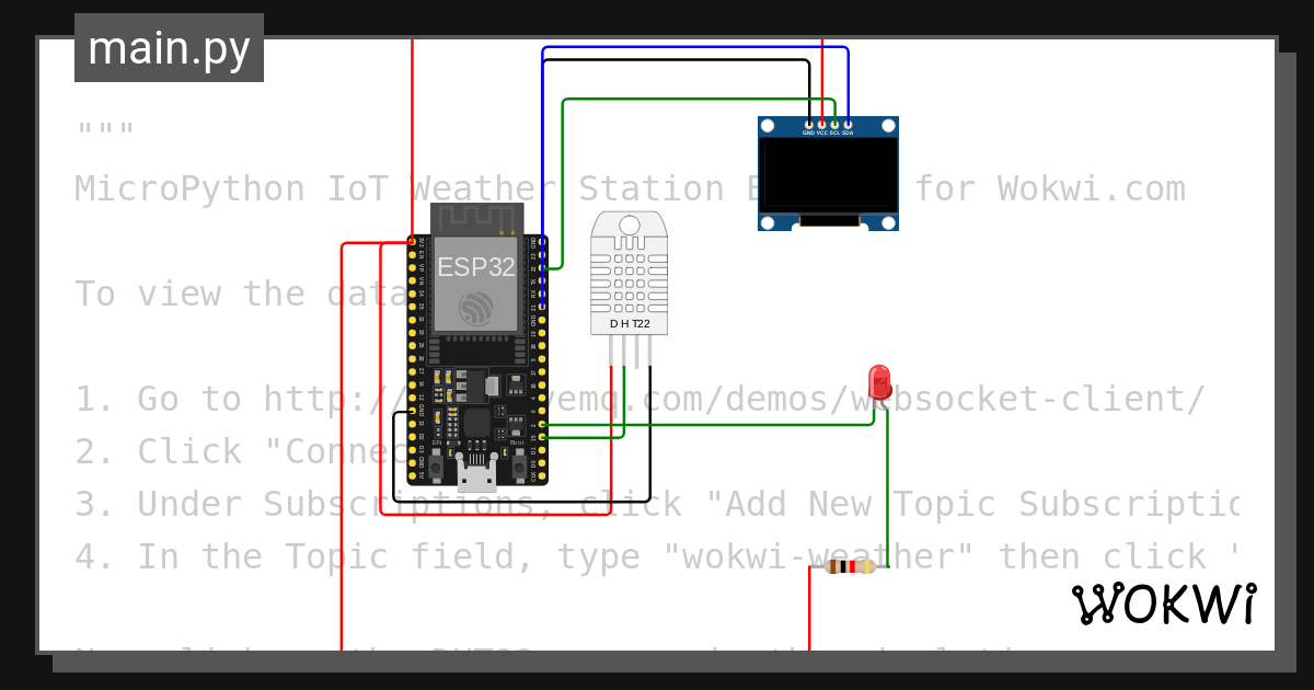 Micropython Mqtt Weather Logger Esp32 Copy 2 Wokwi Esp32 Stm32 Arduino Simulator 