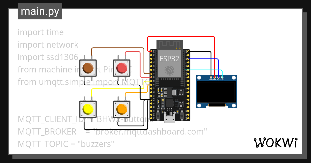 Wokwi - Online ESP32, STM32, Arduino Simulator