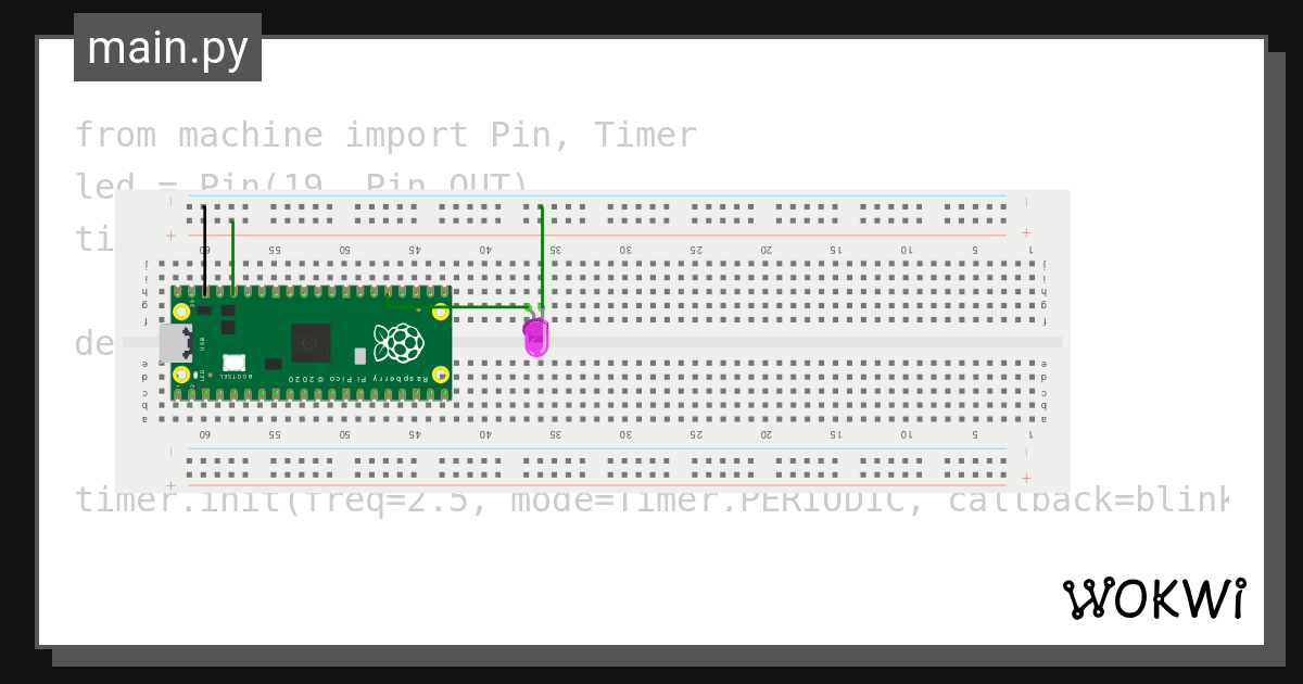 Blink Led Wokwi Esp32 Stm32 Arduino Simulator 3322