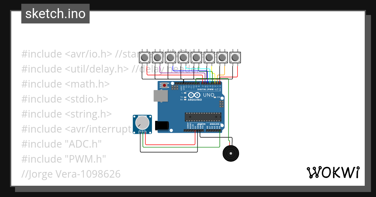teclado_musical Jorge Vera-1098626 - Wokwi ESP32, STM32, Arduino Simulator