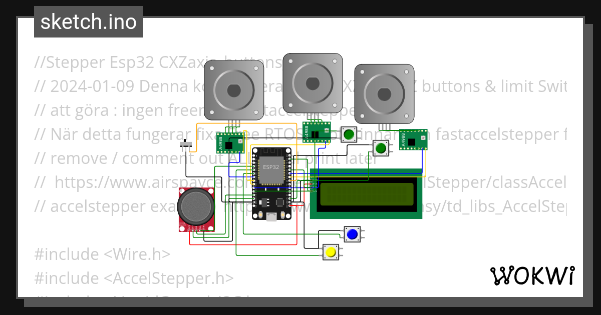 Wokwi - Online ESP32, STM32, Arduino Simulator