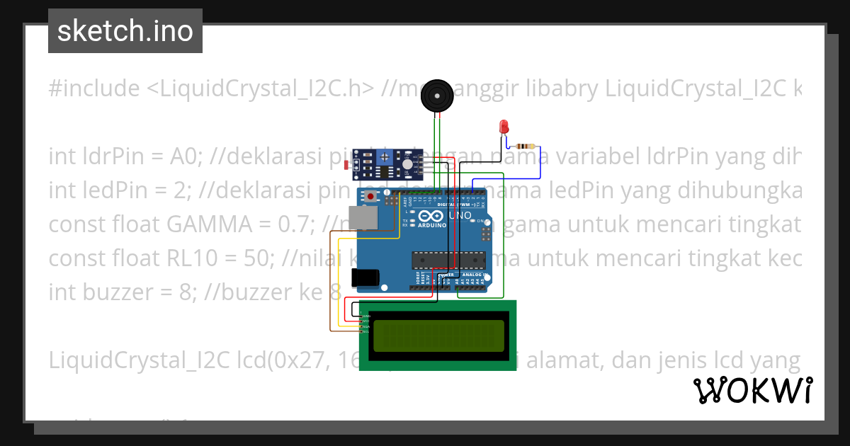 Detektor Kualitas Gula Batu by Gabriel Narendra Copy - Wokwi ESP32, STM32, Arduino Simulator