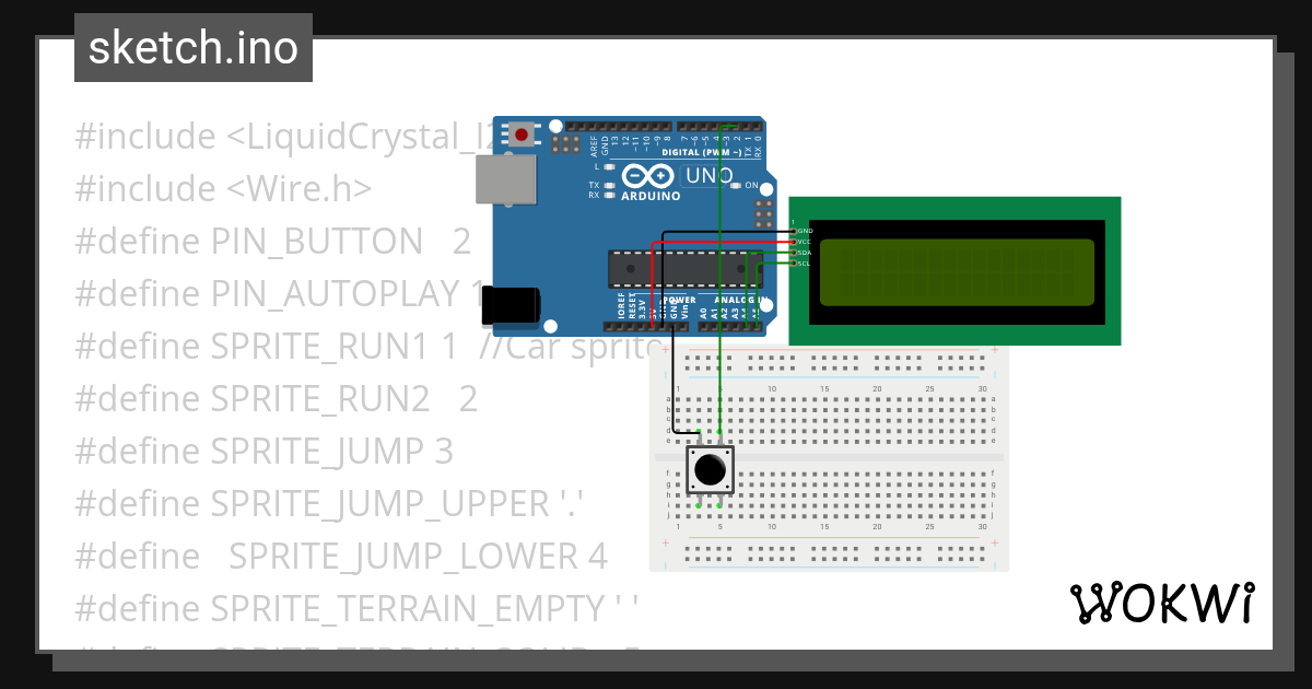 hra - Wokwi ESP32, STM32, Arduino Simulator