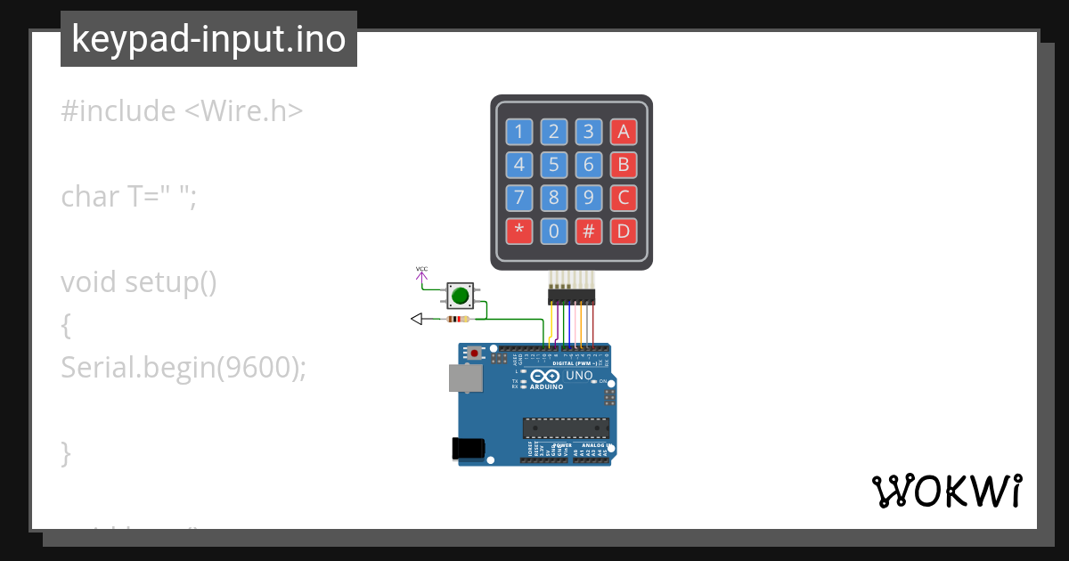 Keypad Input Copy Wokwi Esp32 Stm32 Arduino Simulator 4812