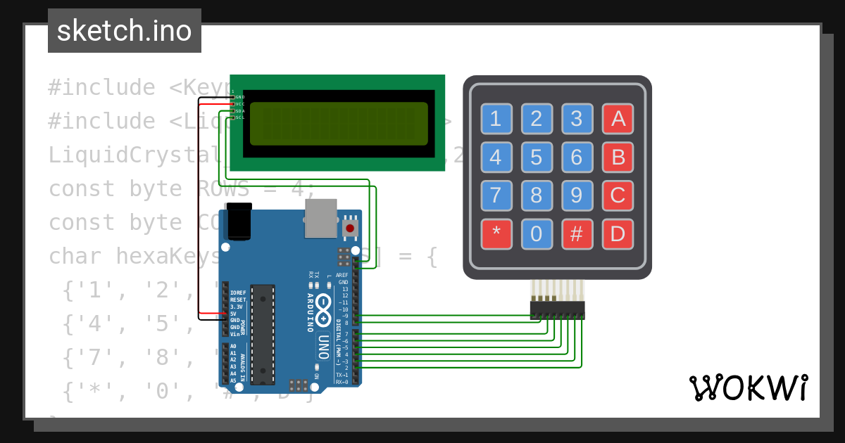 Tugas Keypad Priaji Ugo Wokwi Esp32 Stm32 Arduino Simulator 9048