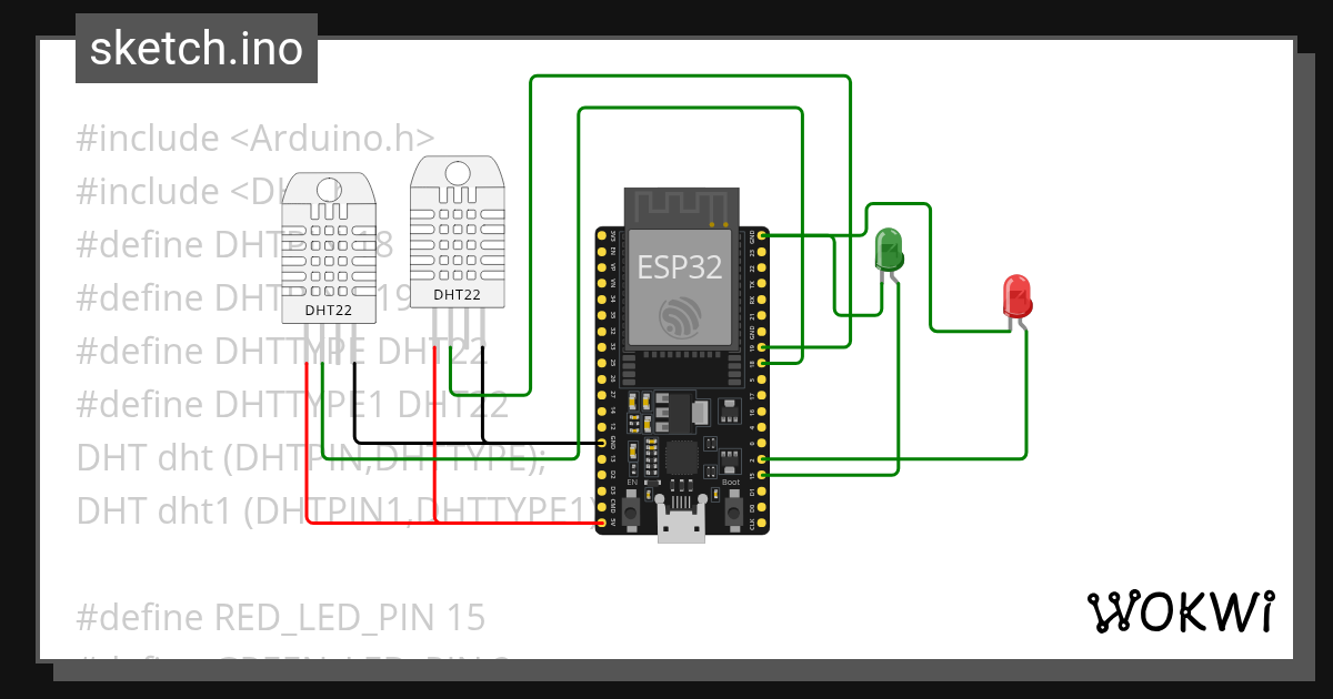 ex.3.1.2 - Wokwi ESP32, STM32, Arduino Simulator