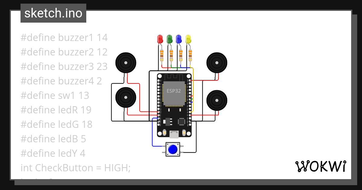 ฺBUZZER SW1 12.2 11/1/2567 - Wokwi ESP32, STM32, Arduino Simulator