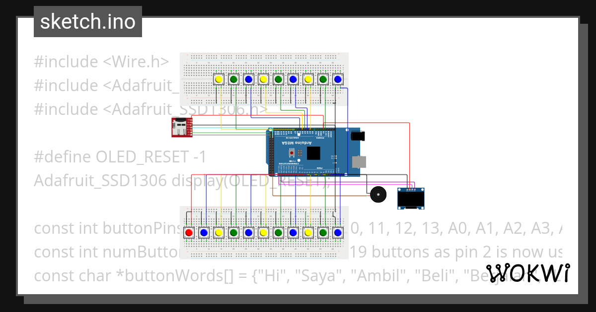 Austismo Interactive Communication Board Wokwi Esp32 Stm32 Arduino 0720