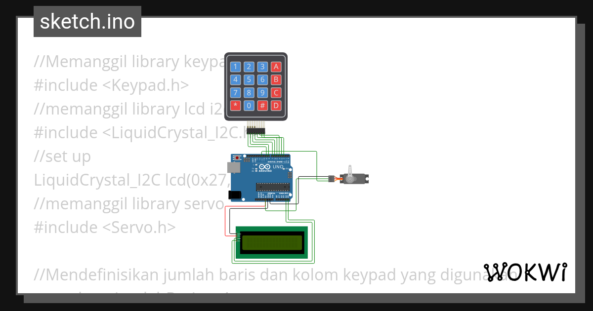 keypad - Wokwi ESP32, STM32, Arduino Simulator
