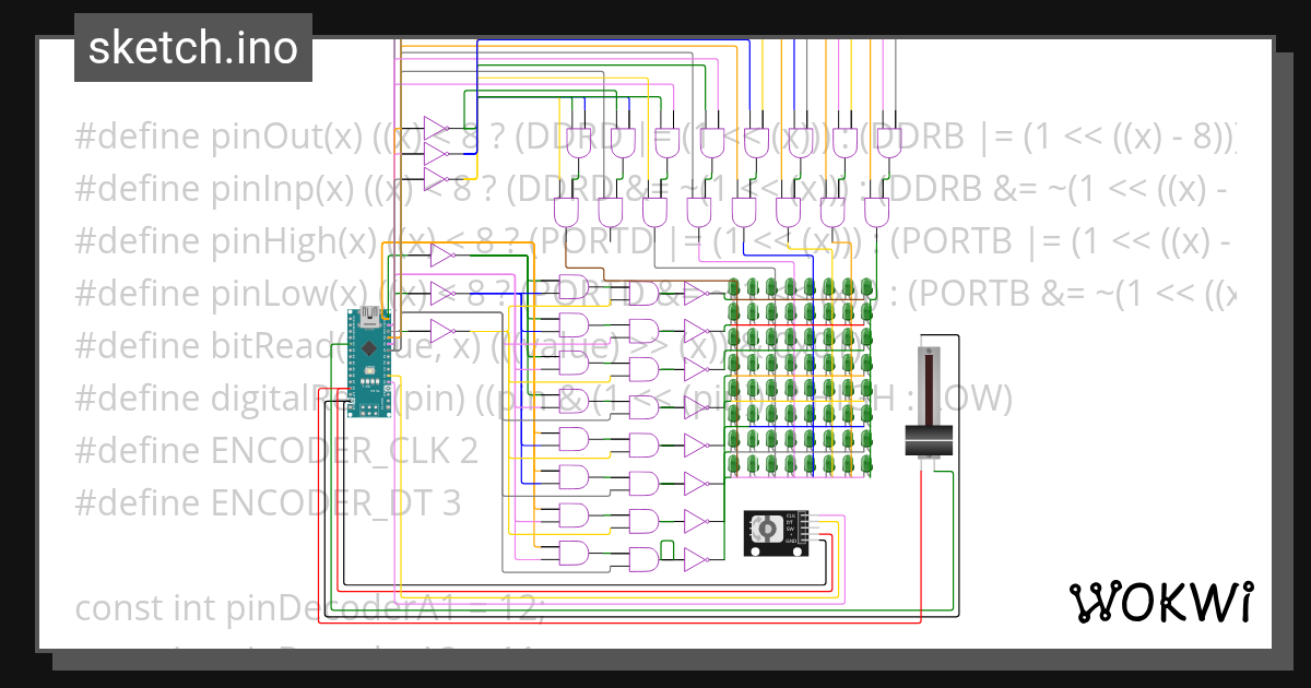 Decoder 3 To 8 Copy Test Wokwi Esp32 Stm32 Arduino Simulator 9675