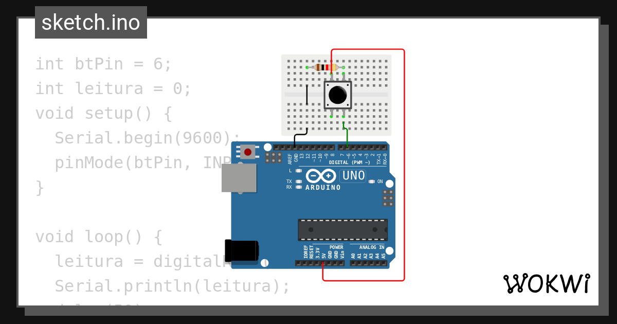 Leiturabotaopulldownsimples Wokwi Esp32 Stm32 Arduino Simulator 8546