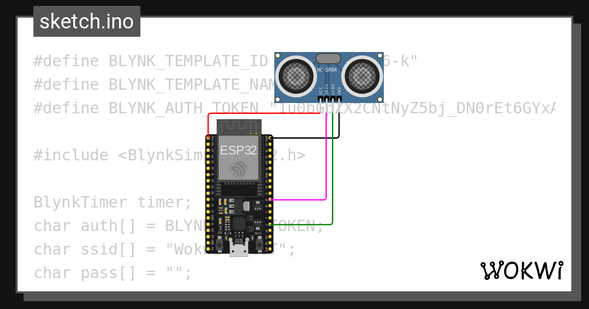 Project Ani Sumarniultrasonic And Blynk Wokwi Esp32 Stm32 Arduino 8625