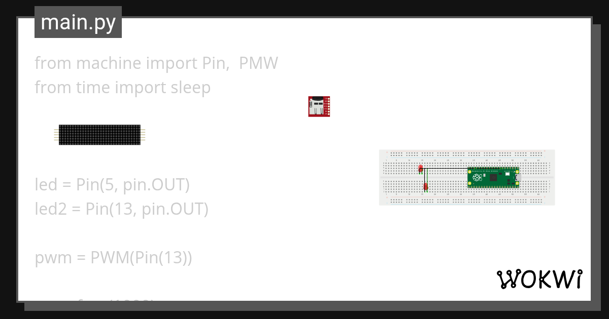 Blink With Micropython Copy Wokwi Esp32 Stm32 Arduino Simulator 6279