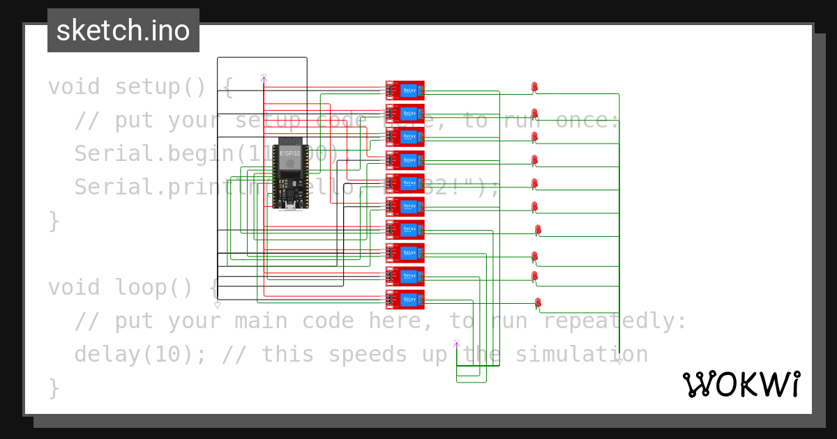 Sim1 Wokwi Esp32 Stm32 Arduino Simulator