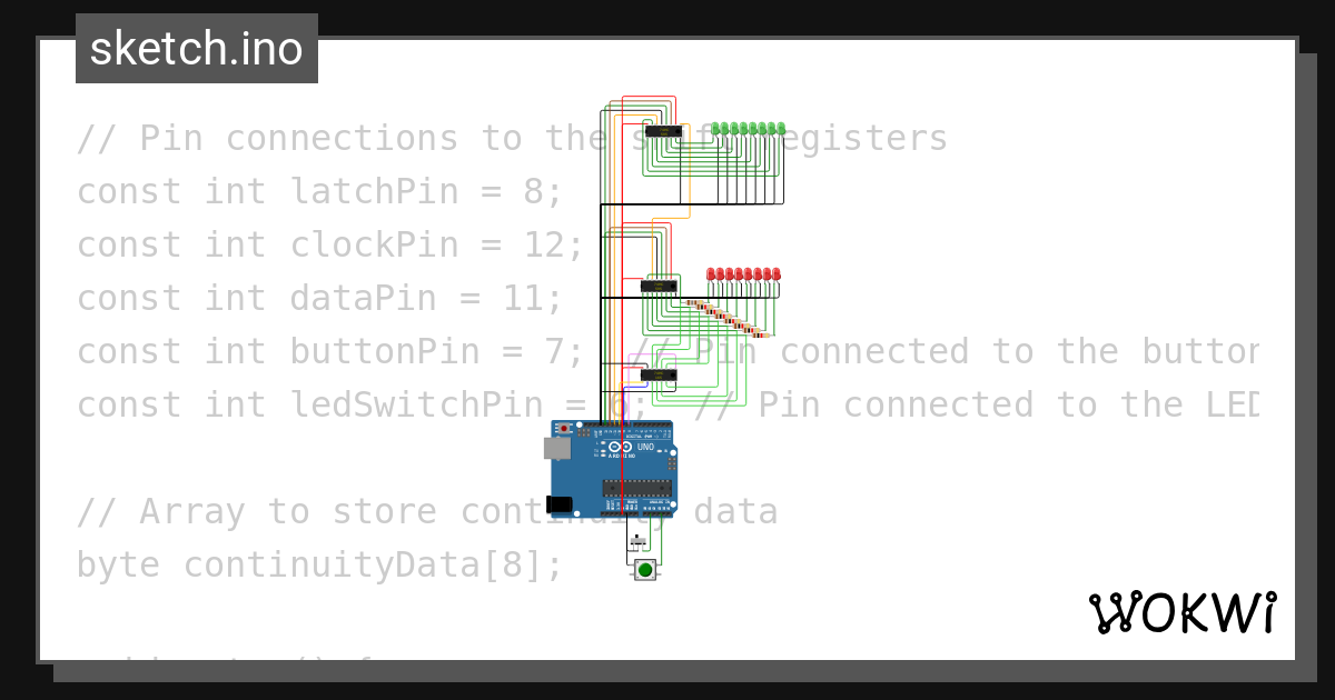 Ignitor Read Lights And Sequential Fire Wokwi Esp32 Stm32 Arduino Simulator