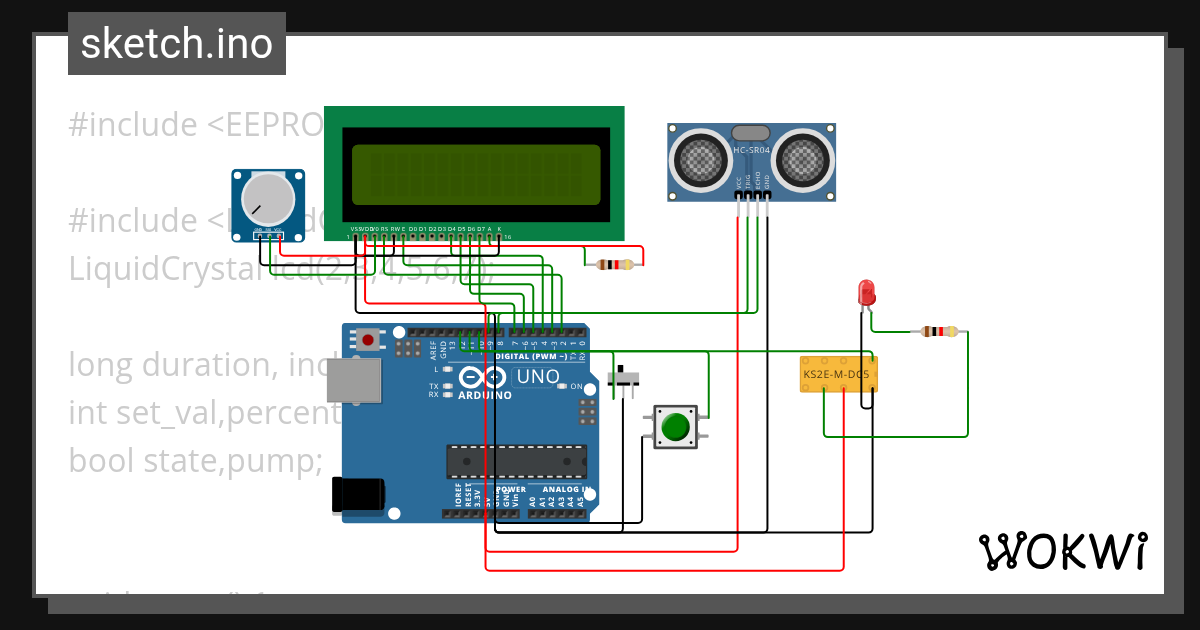 water - Wokwi ESP32, STM32, Arduino Simulator