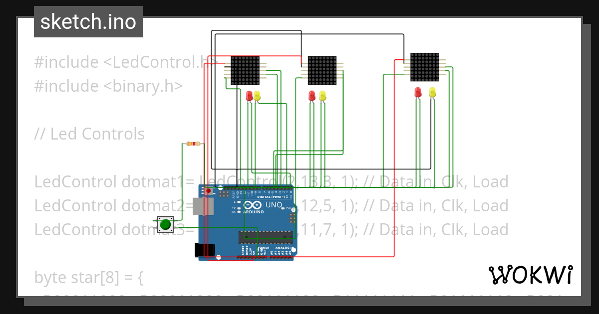 Testing Code Wokwi Esp32 Stm32 Arduino Simulator 1058