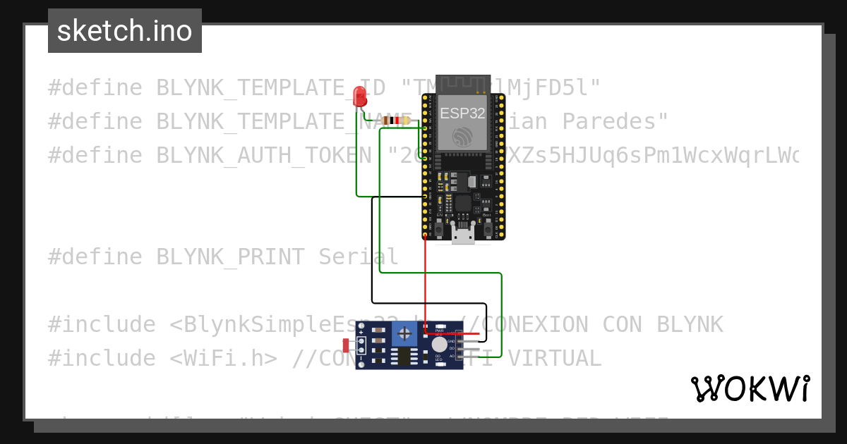 Cristian Paredes Wokwi Esp32 Stm32 Arduino Simulator