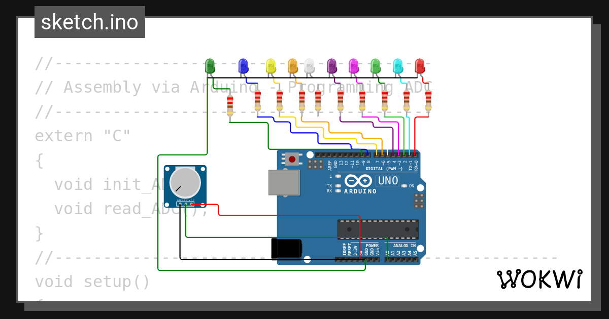 Lampu Banyak Copy Wokwi Esp32 Stm32 Arduino Simulator 4239