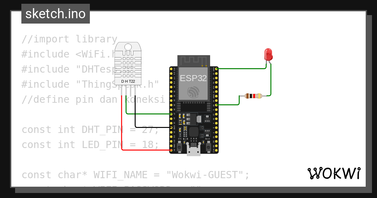 Thingspeak Wokwi Esp32 Stm32 Arduino Simulator