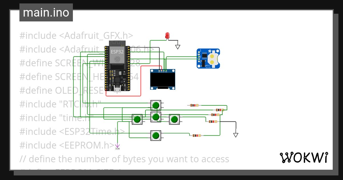 dev V1 - Wokwi ESP32, STM32, Arduino Simulator