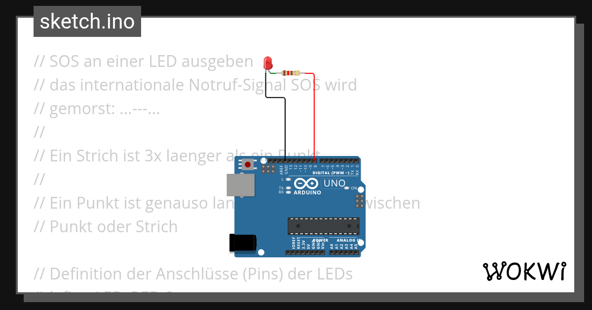 SOS - Wokwi ESP32, STM32, Arduino Simulator