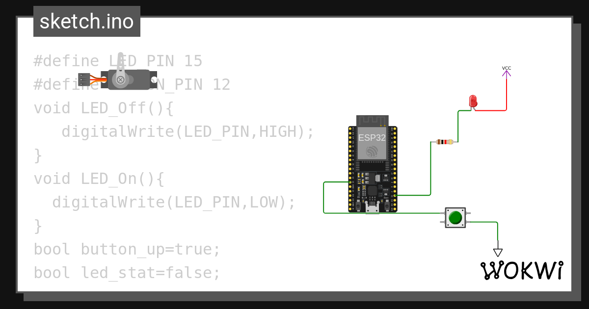 Testled Wokwi Esp32 Stm32 Arduino Simulator 9976