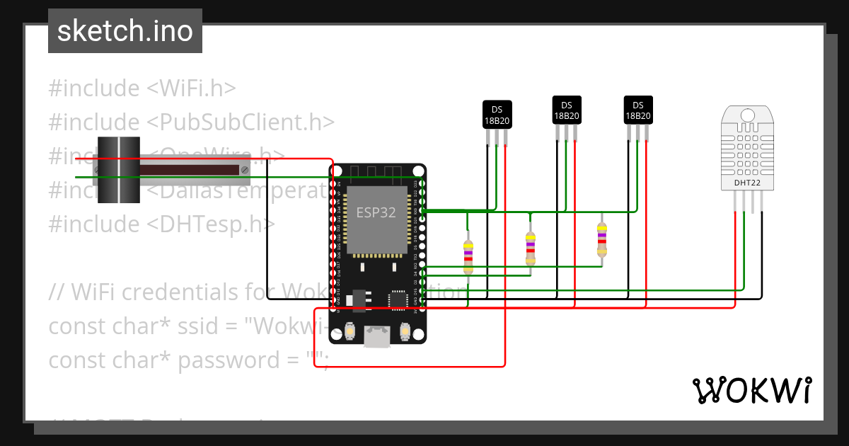 Wokwi - Online ESP32, STM32, Arduino Simulator