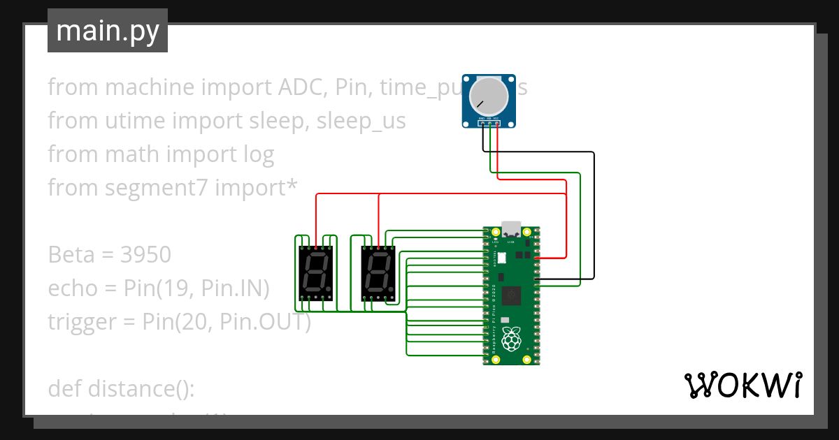 potentiometer - Wokwi ESP32, STM32, Arduino Simulator