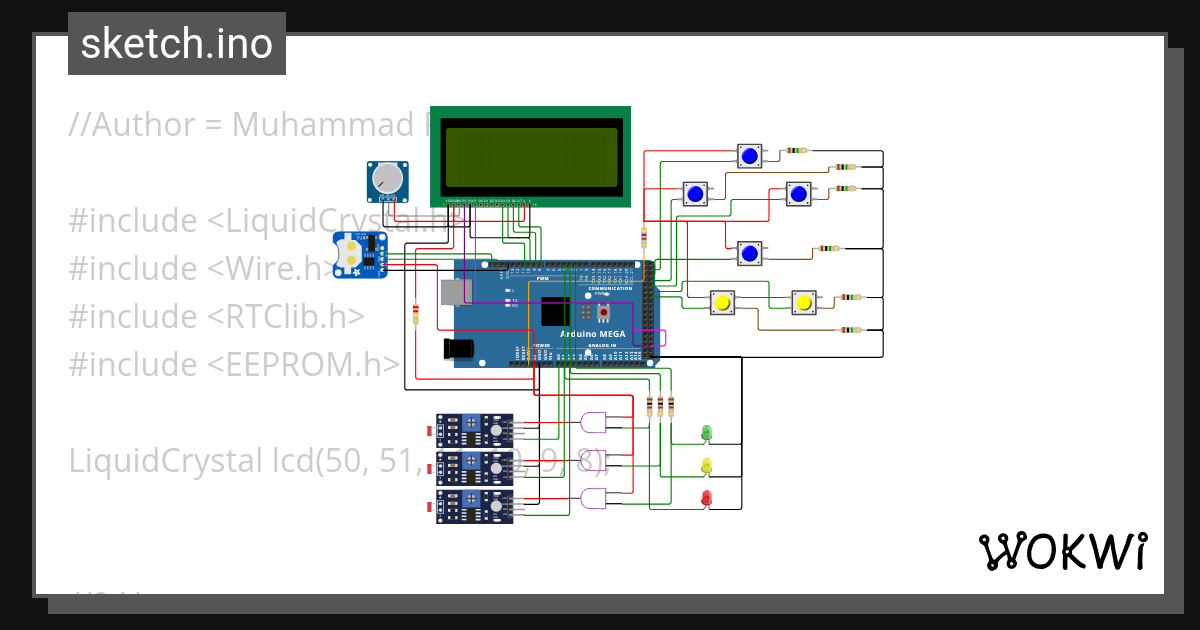 Gak jelas - Wokwi ESP32, STM32, Arduino Simulator