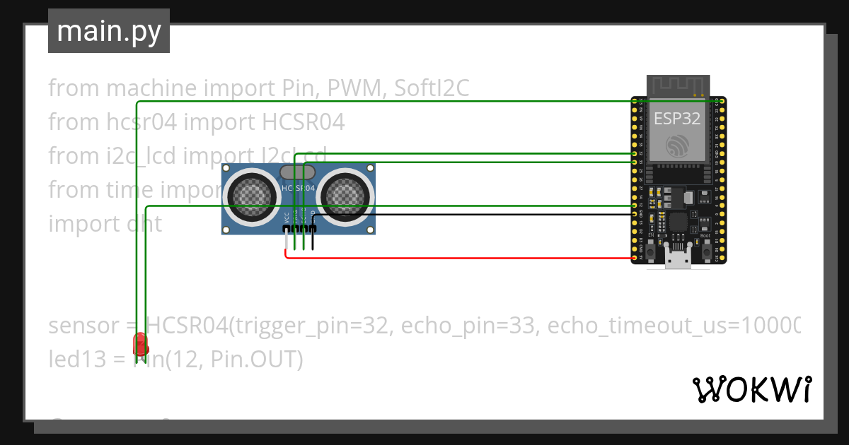 opdr ala hsr04 - Wokwi ESP32, STM32, Arduino Simulator opdr ala hsr04 - Wokwi ESP32, STM32, Arduino Simulator